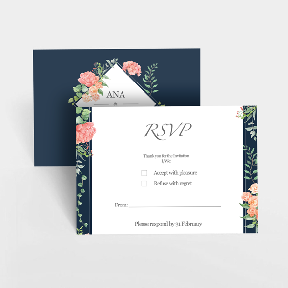 500 RSVP Cards: $42.67 | BIZAY
