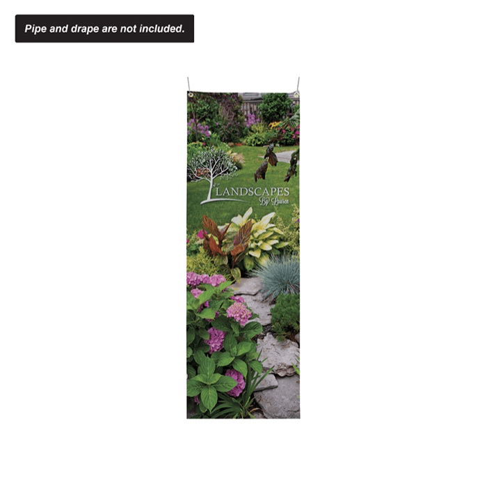 Pipe and Drape Banner and Header | Bizay