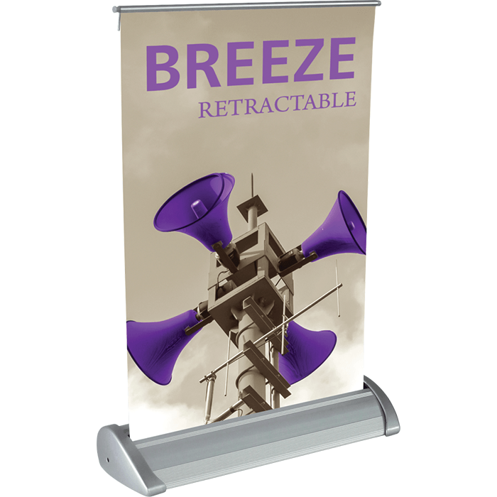 Breeze 1 Tabletop Retractable Banner Stand | BIZAY