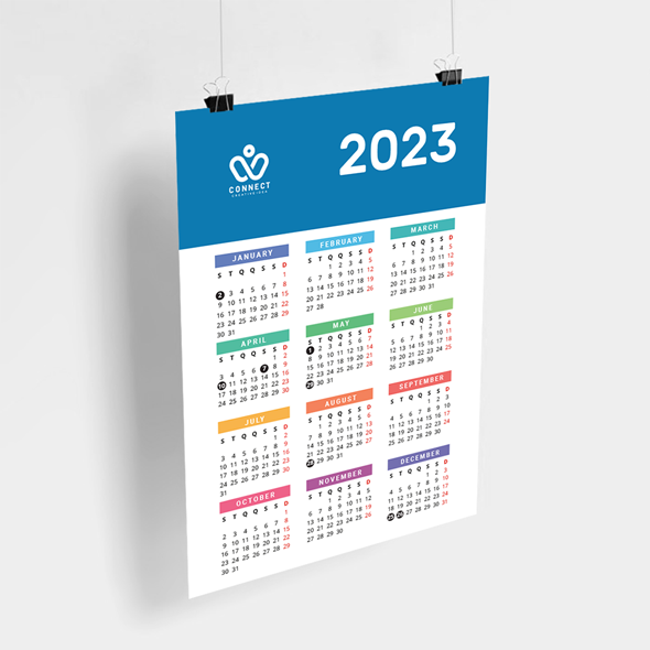 250 Poster Calendars: $119.27 | Poster Calendars | BIZAY